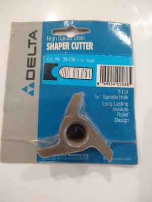 Delta 3/4 radius round over shaper cutter | eBay