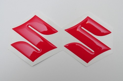 SUZUKI GSXR GSX-R Emblem 3D Sticker Set of 2pc, RED color | eBay