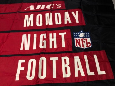 ABC Sports Monday Night Football 20th Anniversary Banner Hat NBC FOX ...
