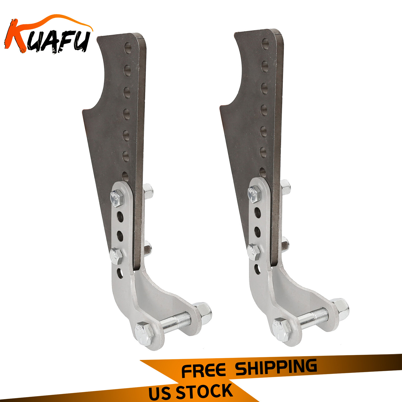 New Coil Over Shock Mount Kit Adjustable Lower Brackets for 3" Axle ...