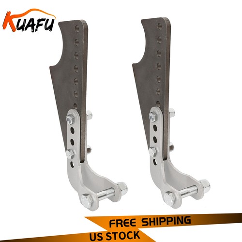 New Coil Over Shock Mount Kit Adjustable Lower Brackets for 3" Axle ...