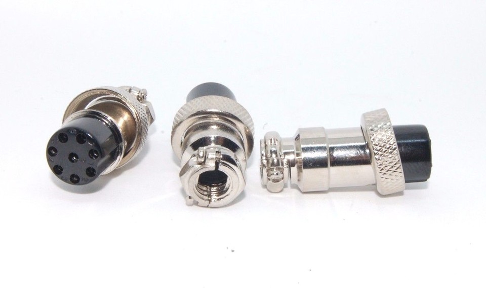 3 x 8 Pin HAM or CB Radio Microphone Plugs Pack of 3 Mic plug | eBay UK