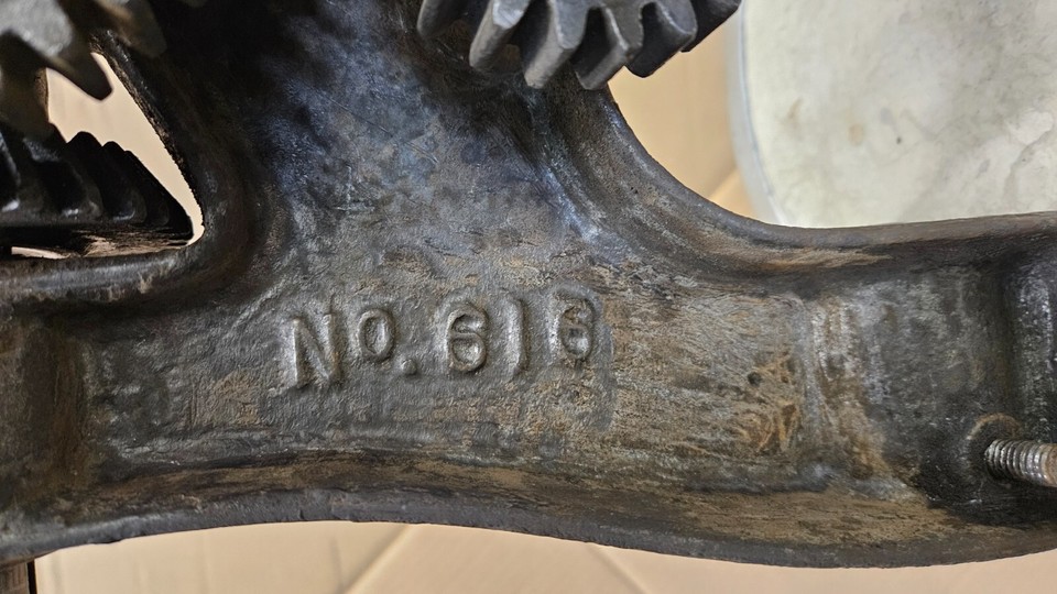 Antique Buffalo Forge Co. Buffalo, NY Hand Crank Drill Press No. 616 | eBay