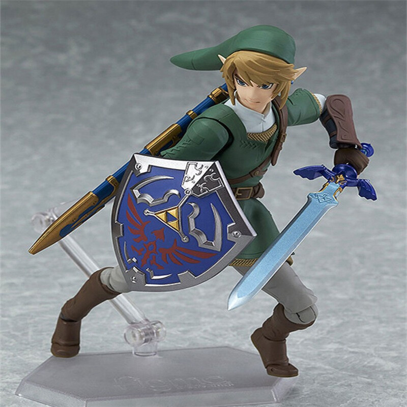 Figma #320 The Legend of Zelda Twilight Princess Link Posable Action ...