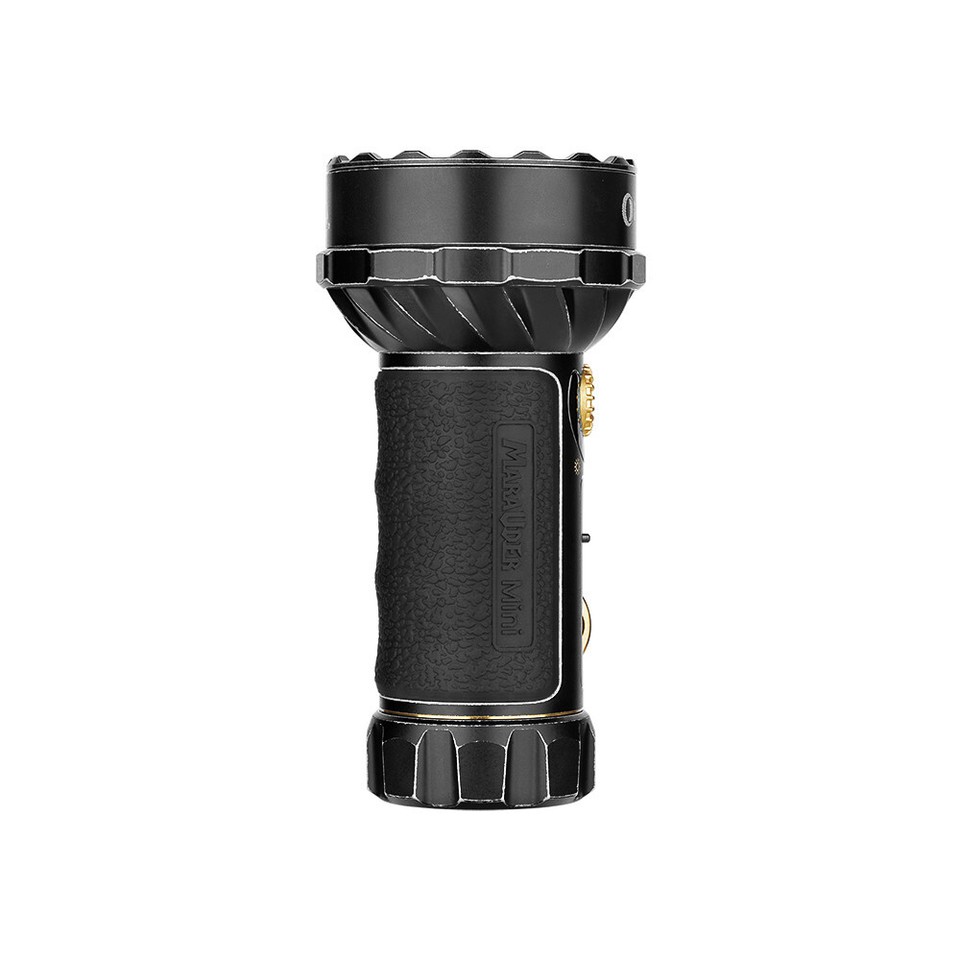 Olight Marauder Mini Kit Black Stonewash Rechargeable Flashlight w/Case ...