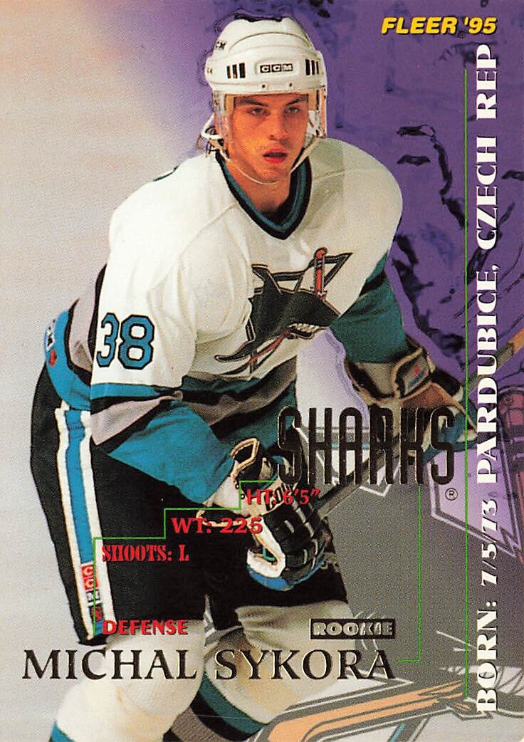 1994 Fleer #201 Michal Sykora San Jose Sharks | eBay