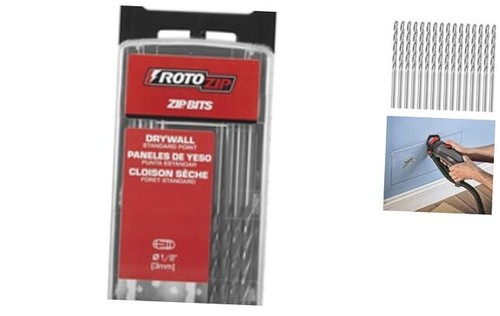 ZB16 1/8-Inch Standard Point Drywall Cutting Zip Bit, 16-Pack | eBay