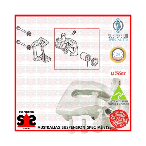 Rear Axle Right Brake Caliper Suit LAND ROVER Freelander 2 (L359) 2.2 ...