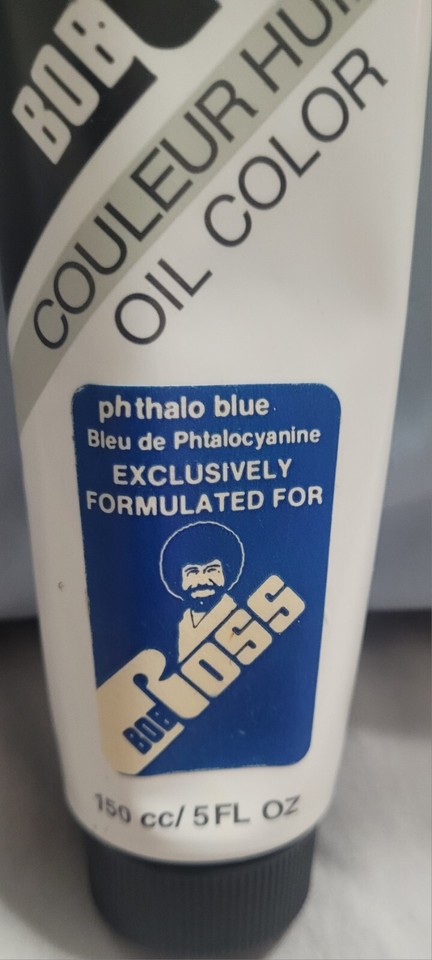 Bob Ross Oil Color Paint 5oz -150ml -phthalo Blue- New- No Box | eBay