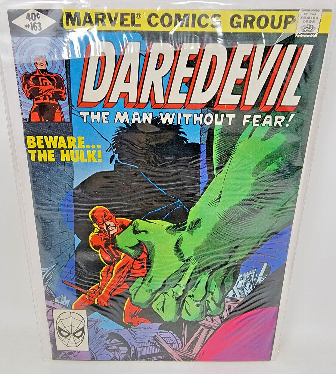 DAREDEVIL #163 HULK APPEARANCE *1980* 8.0 | eBay