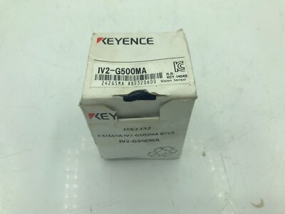 New Keyence IV2-G500MA Monochrome Vision Sensor Head Range 20mm to ...