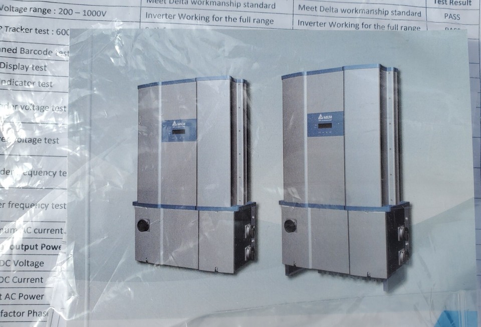 Delta M80U_121 80kW 480V 3-Phase String Inverter Grid-Tied ...