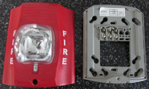 System Sensor SR Red Wall Mount Fire Alarm Strobe - 30 Day Returns ...