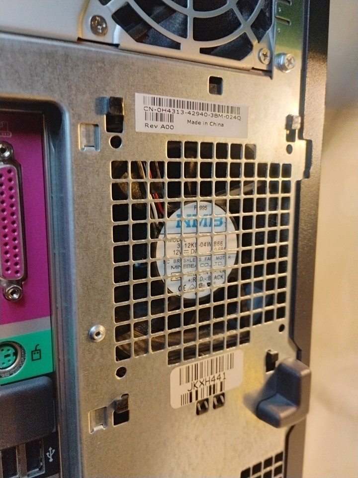 🔥Dell DIMENSION 4600 Windows XP 512gb Ram Works Good Vintage Tower ...