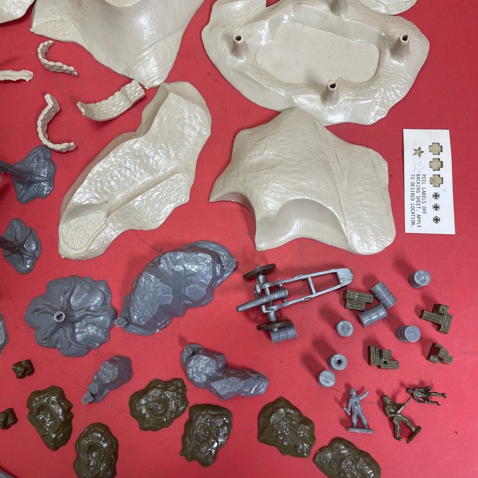 Vintage Aurora The Rat Patrol Model Kit From The TV Show Incomplete ...