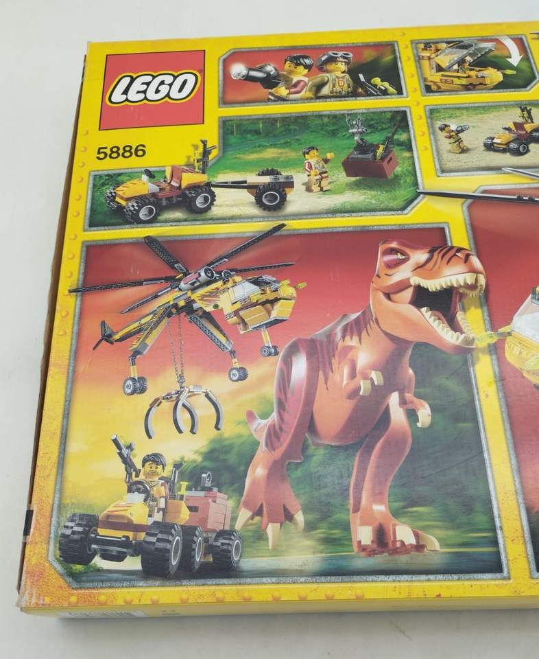 LEGO 5886 T-Rex Hunter MISB NEW Dino Dinosaur Vintage EOL RARE T-Rex ...