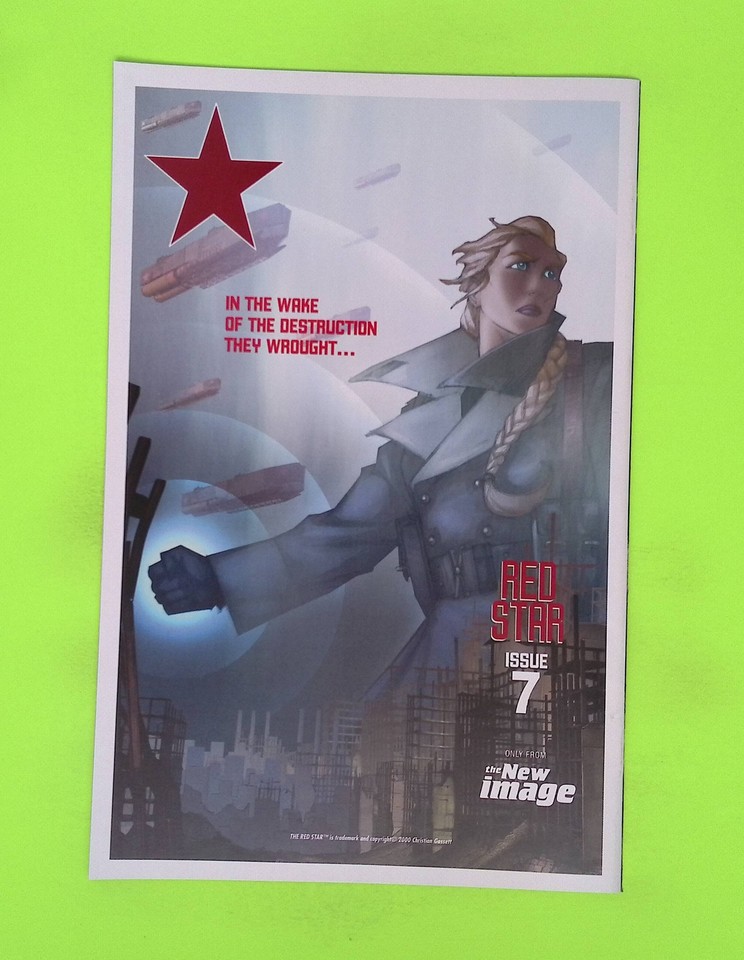 Red Star #6 Vol. 1 2001 Image Comics 1st App High Grade Comic Book X34 ...