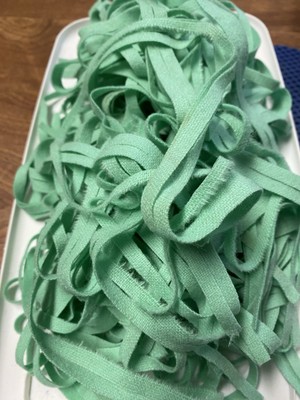 Mint- Cut Size #8- 100% Wool Fabric Cut Strips for Rug Hooking | eBay