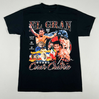 Hot Julio Cesar Chavez Gift For Fan Cotton Black All Size Unisex T ...