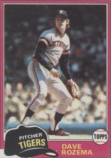 1981 Topps - #614 Dave Rozema for sale online | eBay