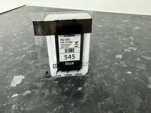 Genuine Canon PG-545, Black Ink Cartridge New Sealed 8714574605487 | eBay