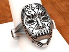 Harry Potter Bellatrix Lestrange Mask Ring Death Eater Deathly Hallows ...
