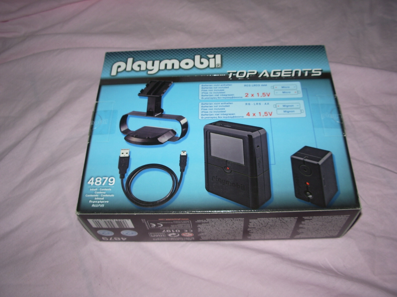 PLAYMOBIL 4879 CAMERA ESPION TOP AGENTS POUR VEHICULE 4878 ETAT NEUF | eBay