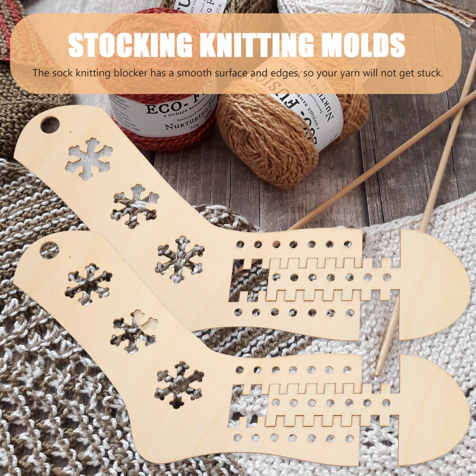 2 Pcs Wood Sock Blockers Woven Socks Template Stretchers Tools Man | eBay