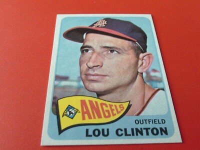 1965 TOPPS # 229 LOU CLINTON L.A. ANGELS NEAR MINT / MINT OR BETTER | eBay