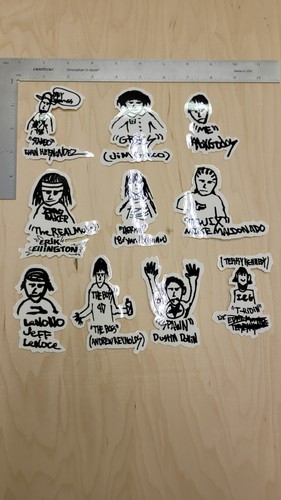 Baker Skateboards complete set of 10 stickers | eBay