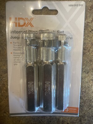 HDX tools - Internal Pipe Wrench set | eBay