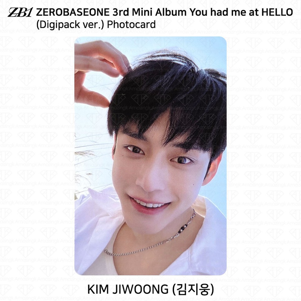 ZEROBASEONE ZB1 3rd Mini Album You had me at HELLO Official Photocard ...