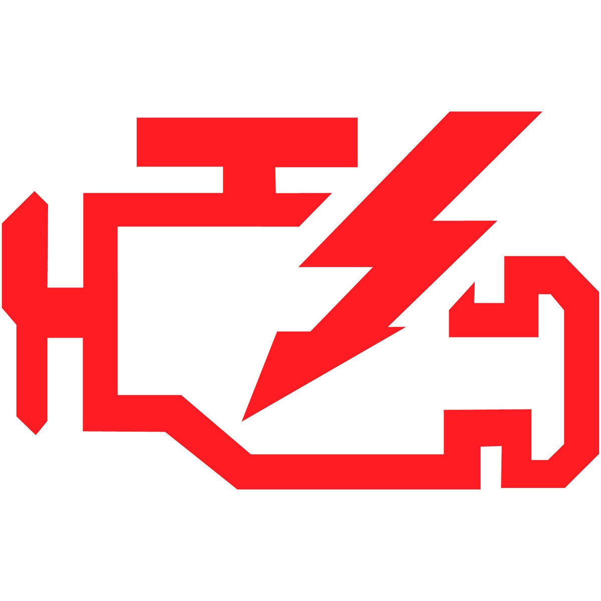 Check Engine Light Vector