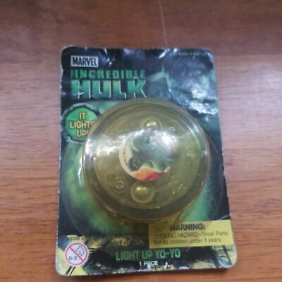 Marvel Incredible Hulk Light Up Yoyo, NIP, 2008 | eBay