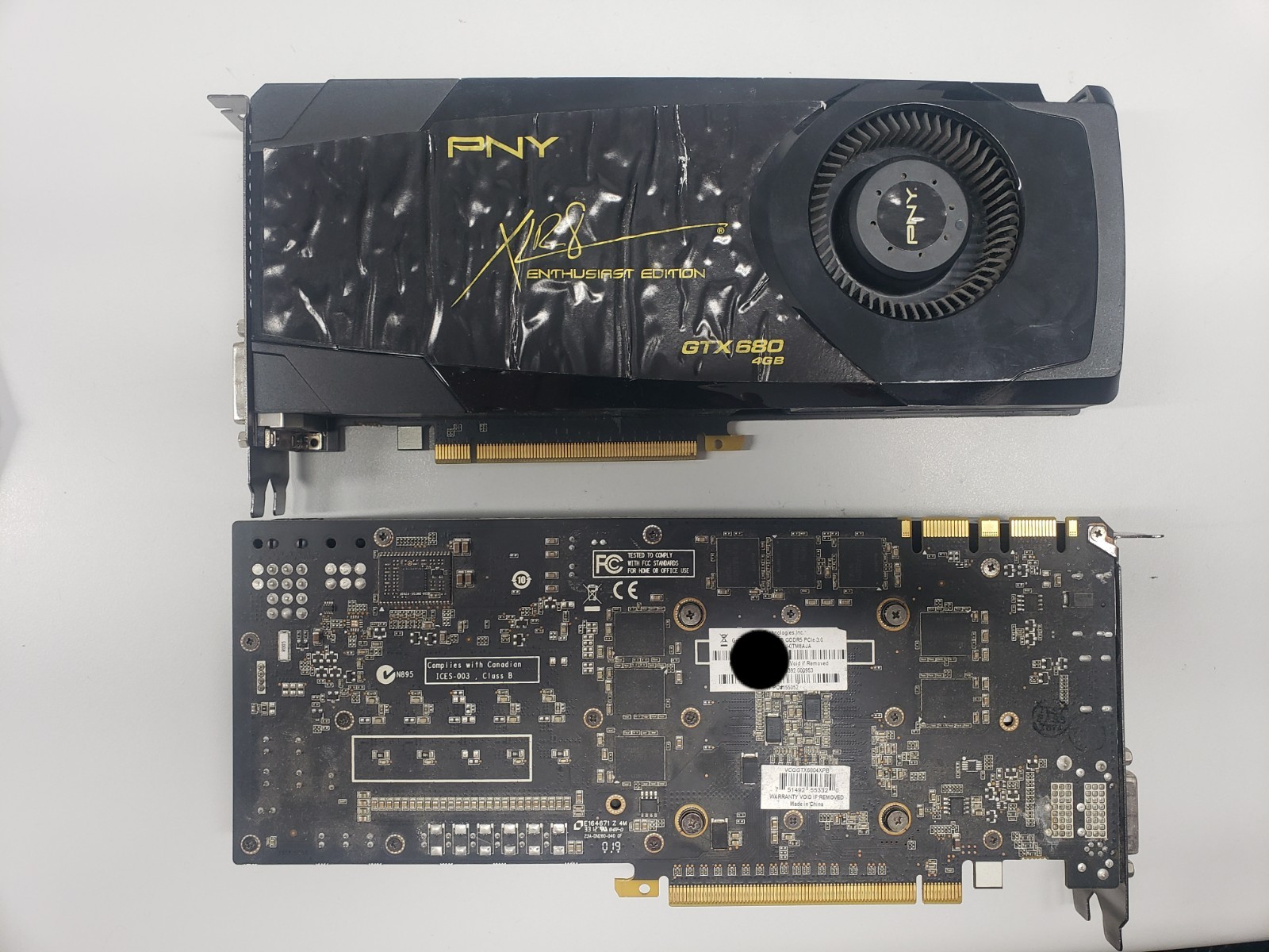 PNY NVIDIA GeForce GTX 680 4GB 256-bit GDDR5 PCIe 3.0 x16 GPU | eBay
