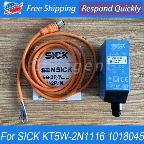 NEW For Sick KT5W-2N1116 KT5W2N1116 NPN Contrast Sensor 10-30VDC 100mA ...