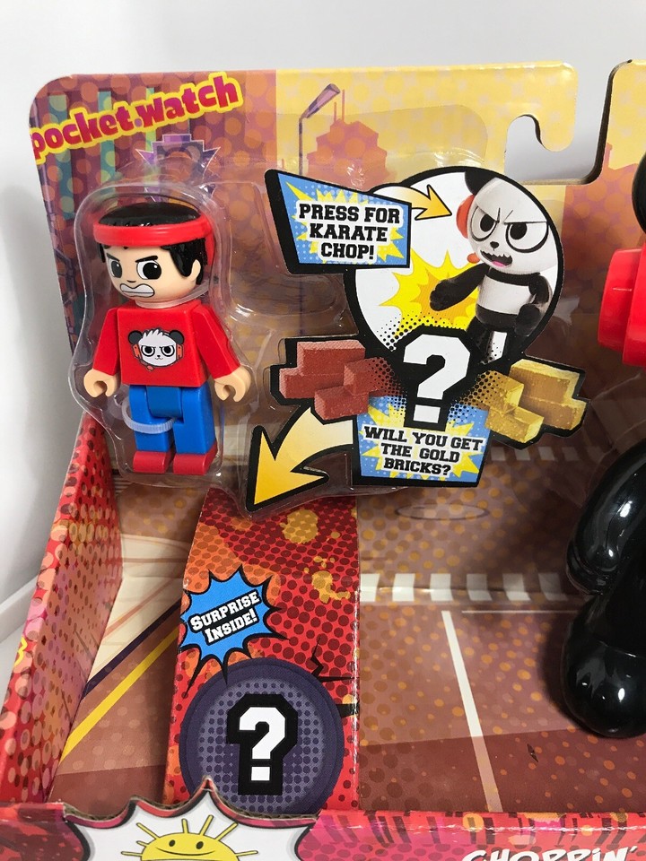 Ryan's World Choppin' Combo Panda Figure Set BRAND NEW | eBay