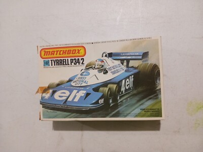 Lot 122A 1/32 VINTAGE 1977 ELF TYRRELL P34/2 GRAND PRIX BLUE MATCHBOX ...