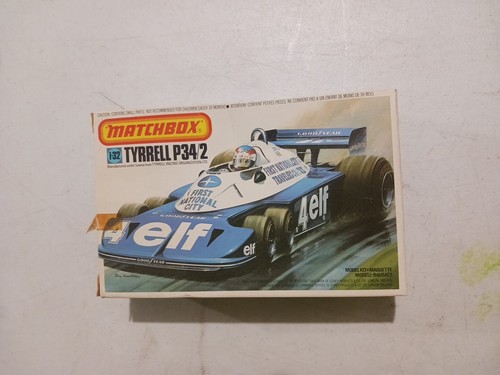 Lot 122A 1/32 VINTAGE 1977 ELF TYRRELL P34/2 GRAND PRIX BLUE MATCHBOX ...