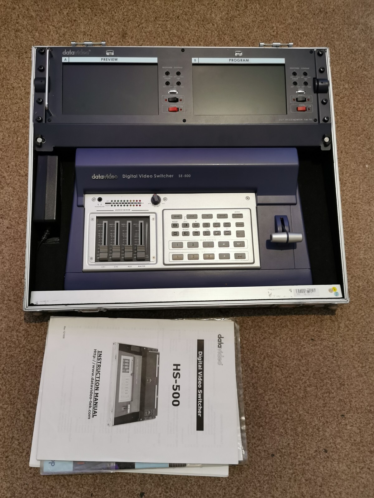 Datavideo SE-500 4-Channel and HS-500 Video Switcher ystem | eBay UK