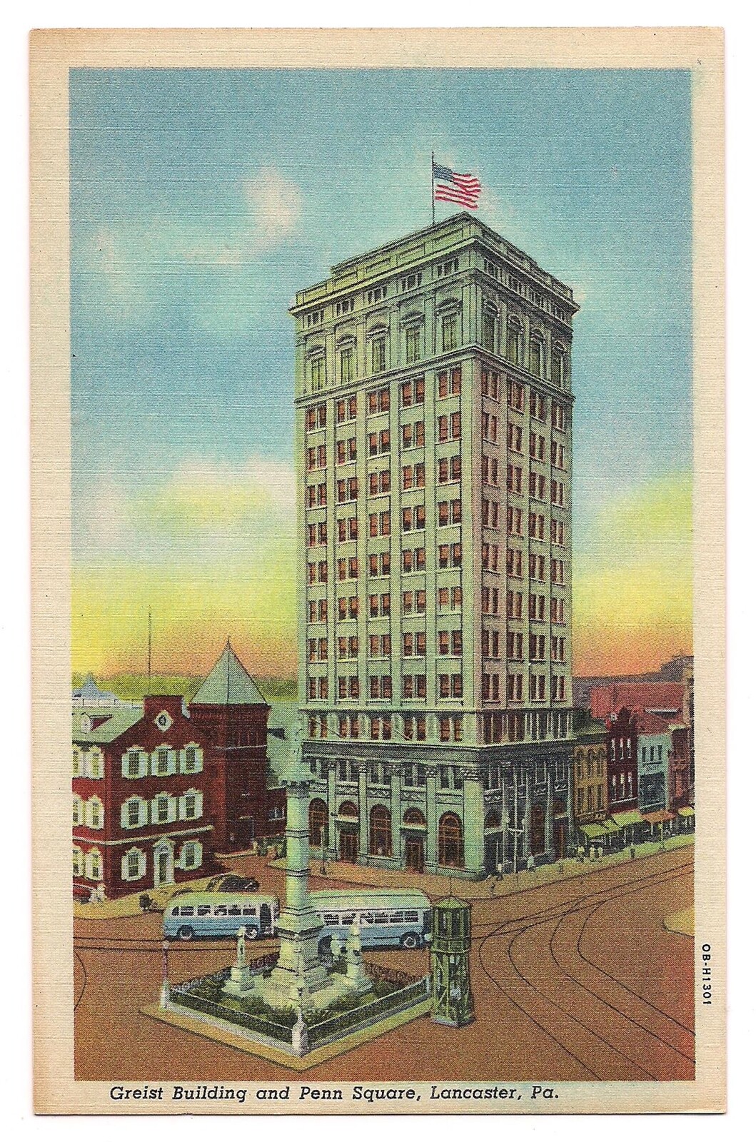 Odd Structure at GRIEST BUILDING Greist PENN SQUARE Lancaster PA ...