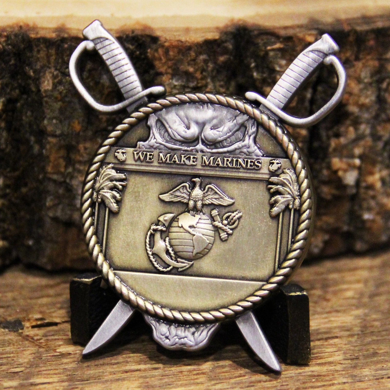 MARINE CORPS CRUCIBLE WE MAKE MARINES USMC 2.25" CHALLENGE COIN | eBay