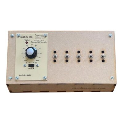 model railway control panel with switches and GMC100 controller options ...