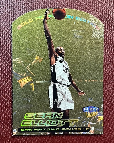 Sean Elliott 1999 Fleer Ultra Gold Medallion Edition Card #121-G | eBay