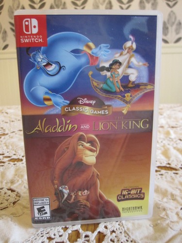 NINTENDO SWITCH Disney Classic Games ALADDIN and THE LION KING | eBay