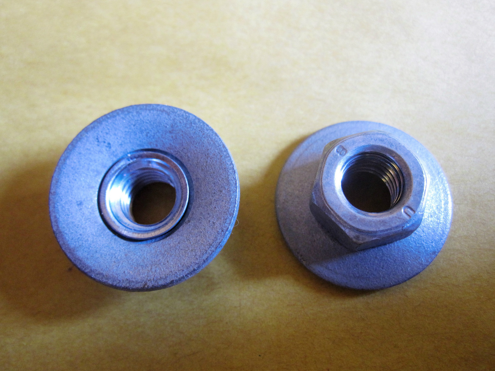 M8 Combi Nuts With Free Spinning Captive Washers - Pack of 5 | eBay UK