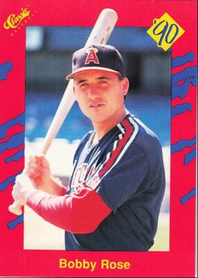 1990 Classic Update Bobby Rose California Angels #T41 | eBay