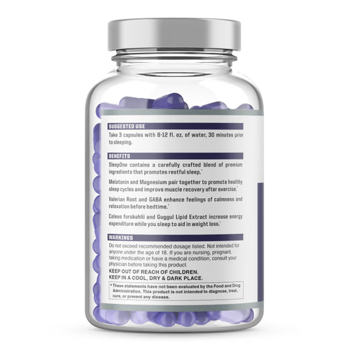 NUTRAONE NUTRITION SLEEP ONE All Natural Sleep-Aid Relaxation 90 ...