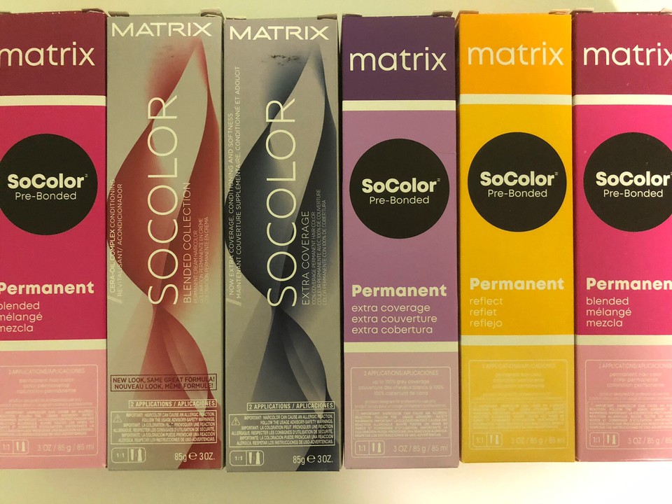 TWO 4M MATRIX SOCOLOR HAIRCOLOR PLUS ONE 16oz DEVELOPER NEW! | eBay