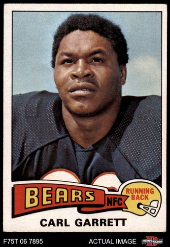 1975 Topps #126 Carl Garrett Bears New Mexico Highlands 2 - GOOD | eBay